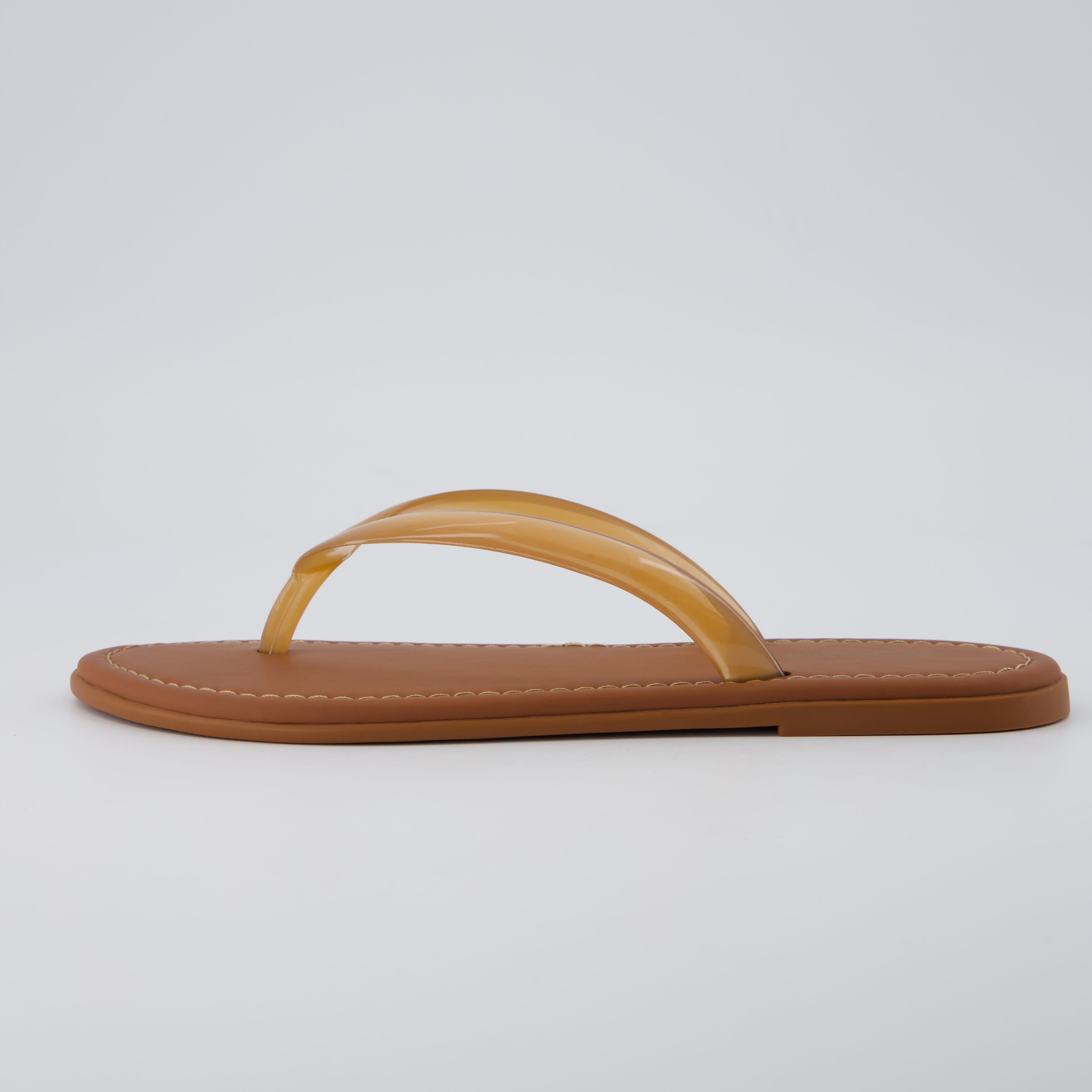 Cushionaire Surf Jelly Flip Flop Sandals for Women | Flexible Sole and ...