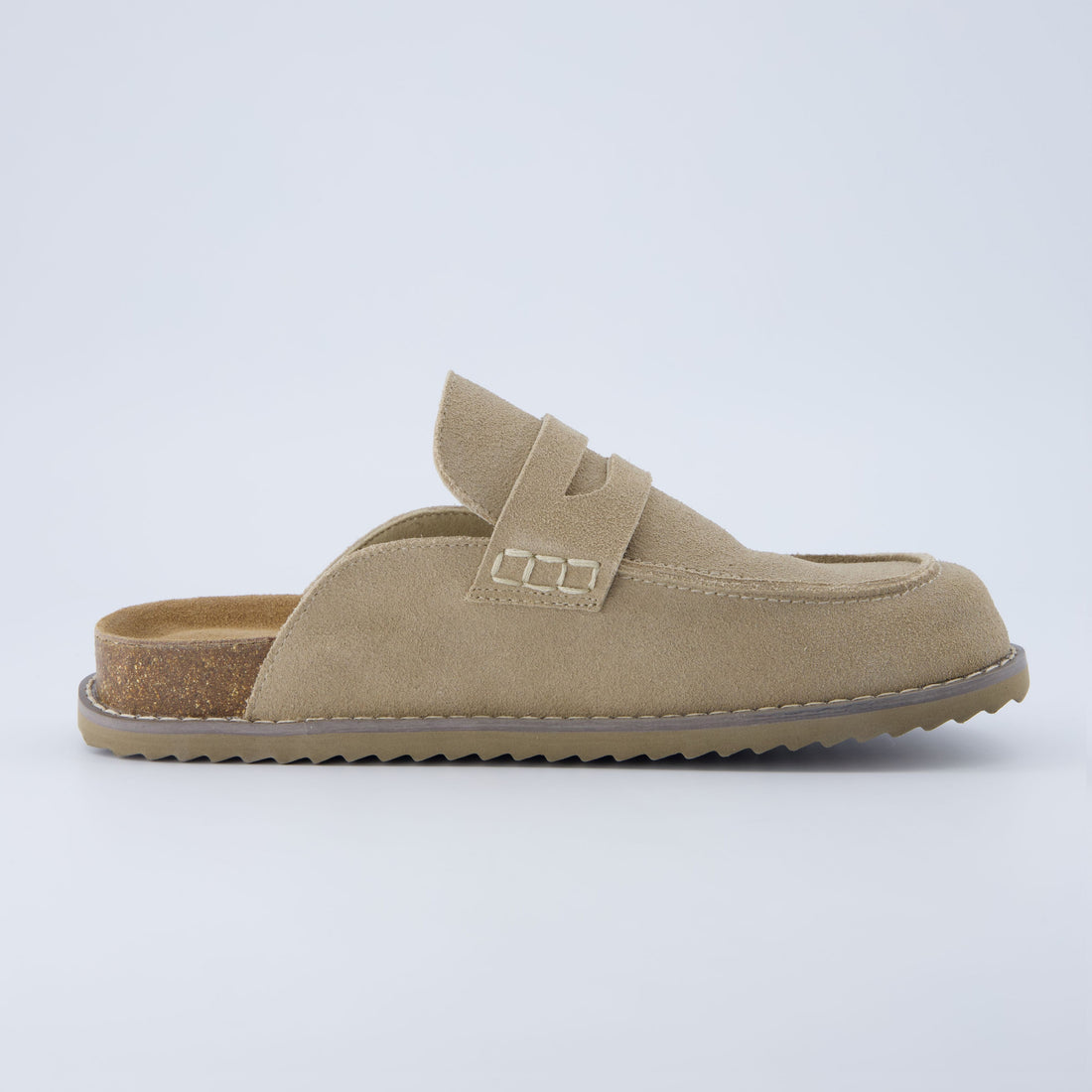 Cushionaire Women's Zola Genuine Suede Clog - Slip On Loafer-Style Mules